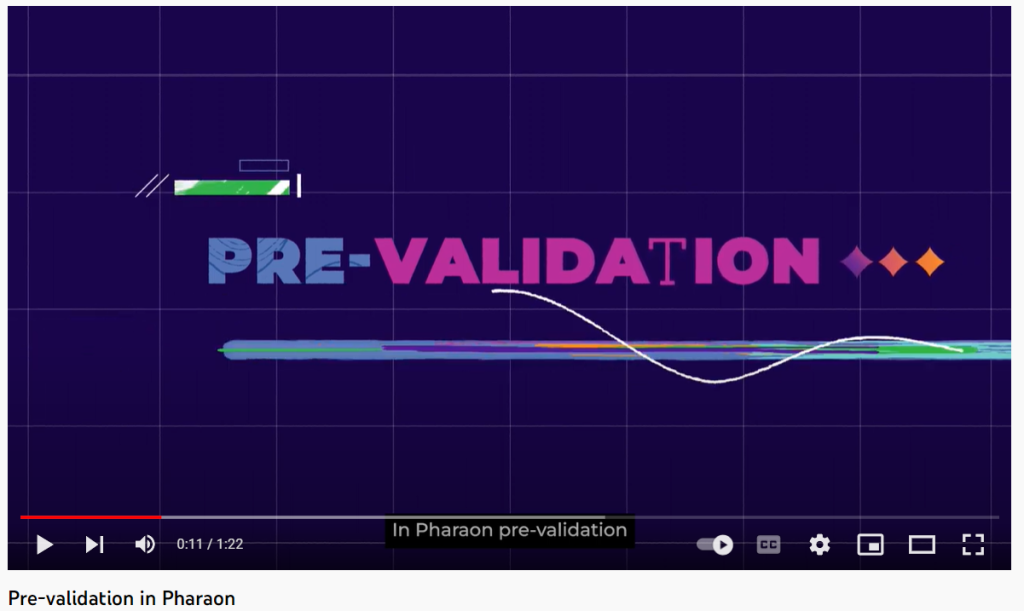 pre-validation | PHArA-ON